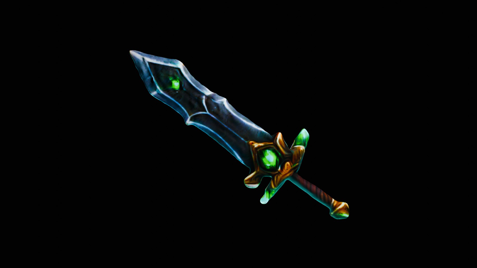 Emerald Sword 3D model - TurboSquid 2178283