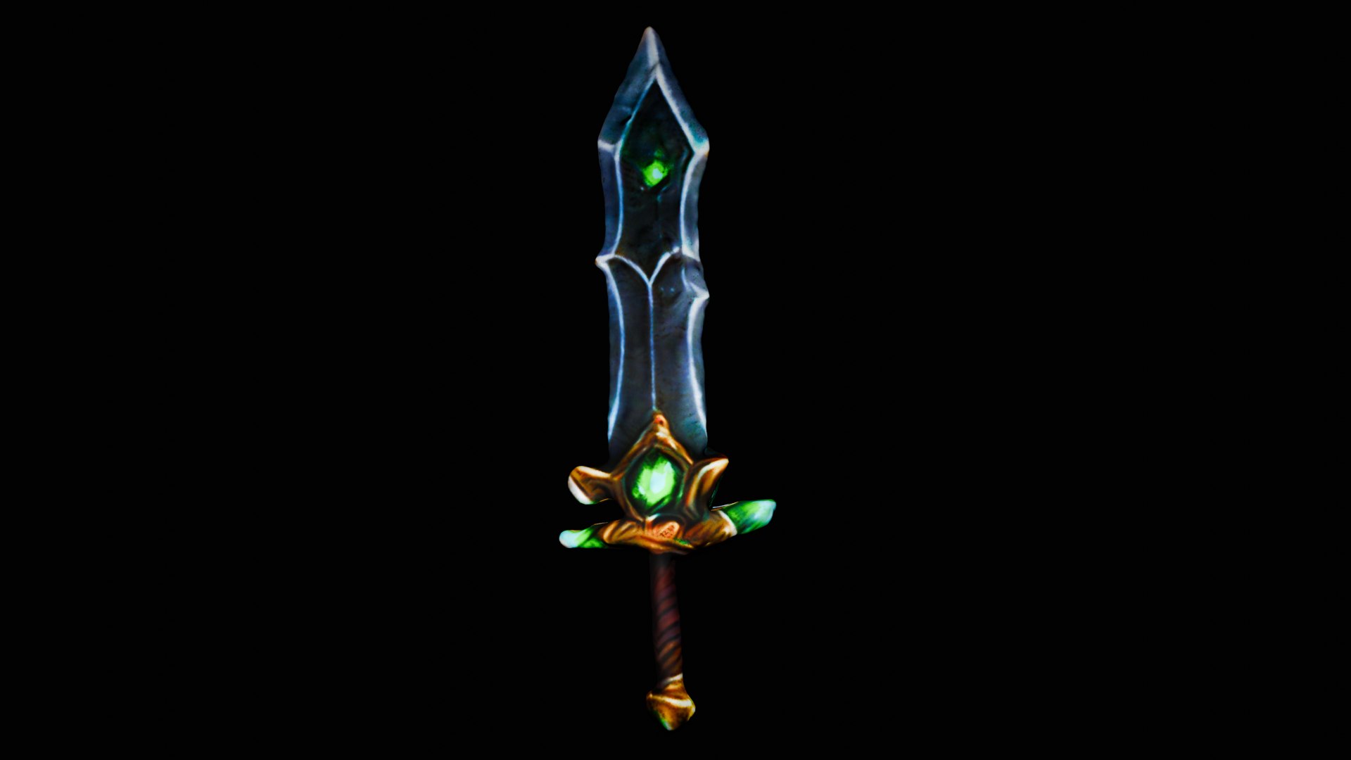 Emerald Sword 3D model - TurboSquid 2178283