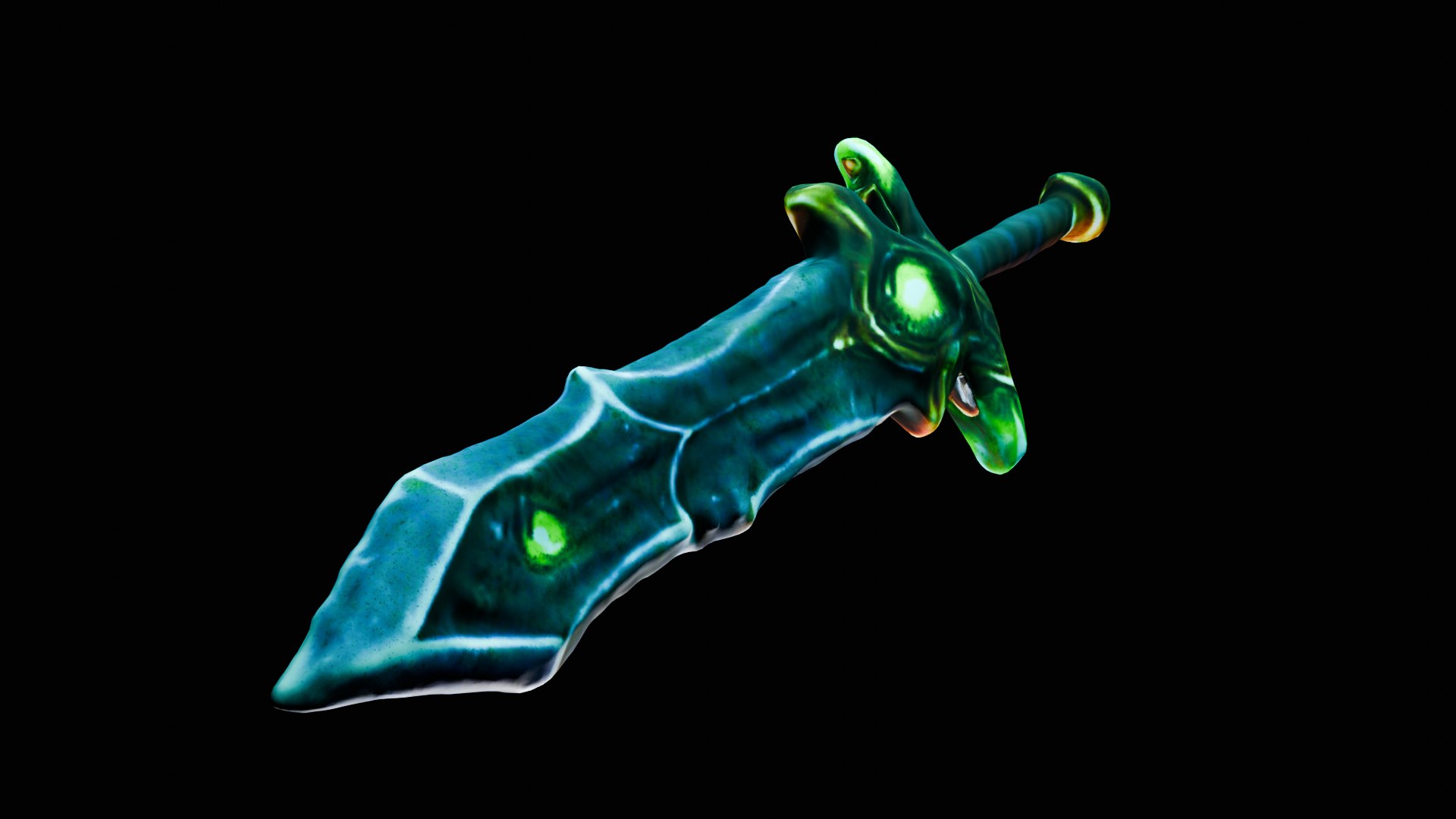 Emerald Sword 3D model - TurboSquid 2178283