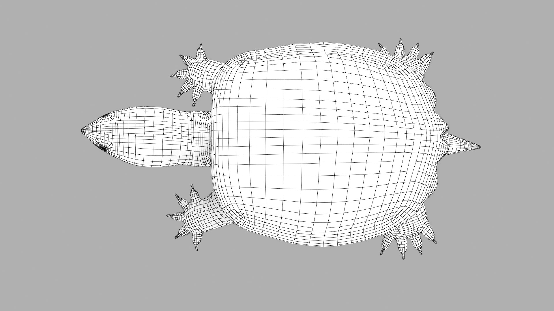 3D Common Snapping Turtle Model - TurboSquid 1466049