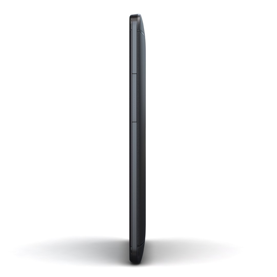 Htc Black Cellphone 3d Model