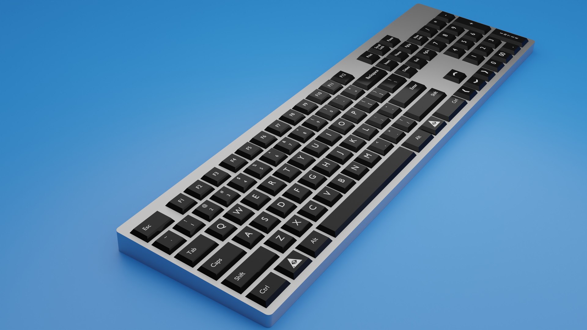 3D Wireless Computer Keyboard - TurboSquid 2103954