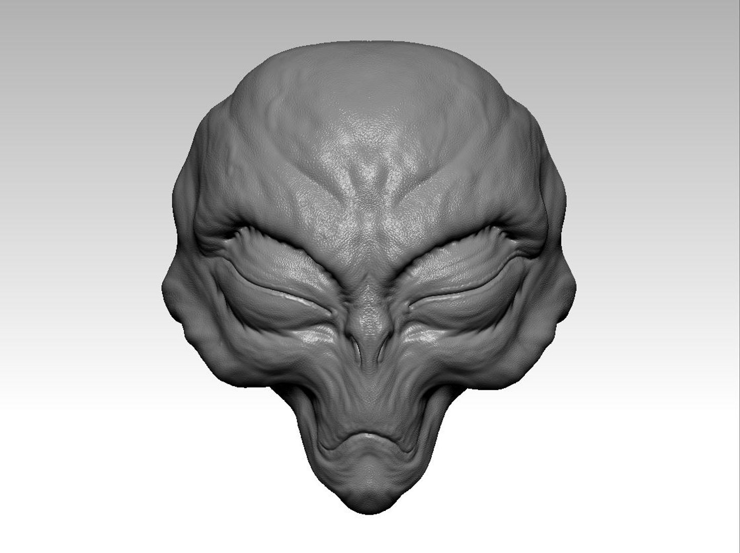 3D Alien Sculpt - TurboSquid 1165300