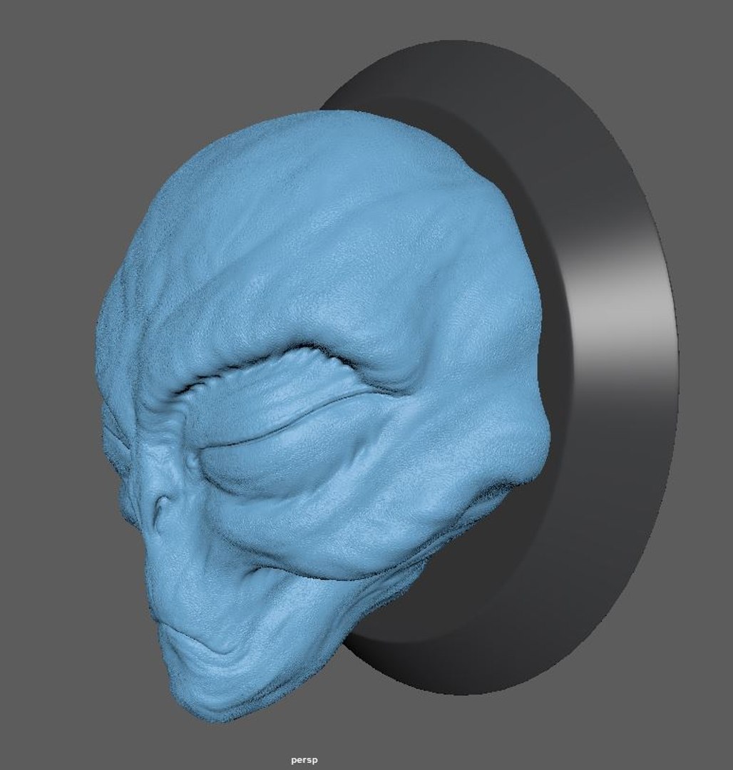 3D Alien Sculpt - TurboSquid 1165300