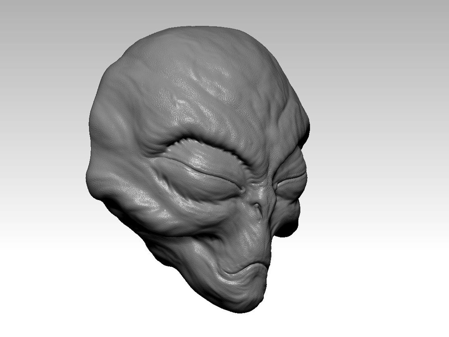 3D Alien Sculpt - TurboSquid 1165300