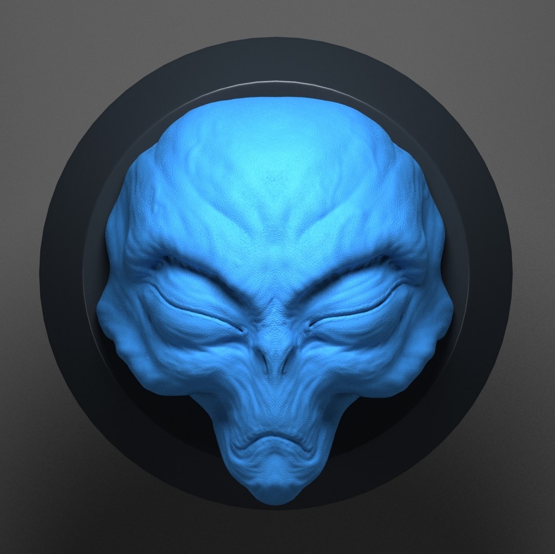 3D Alien Sculpt - TurboSquid 1165300