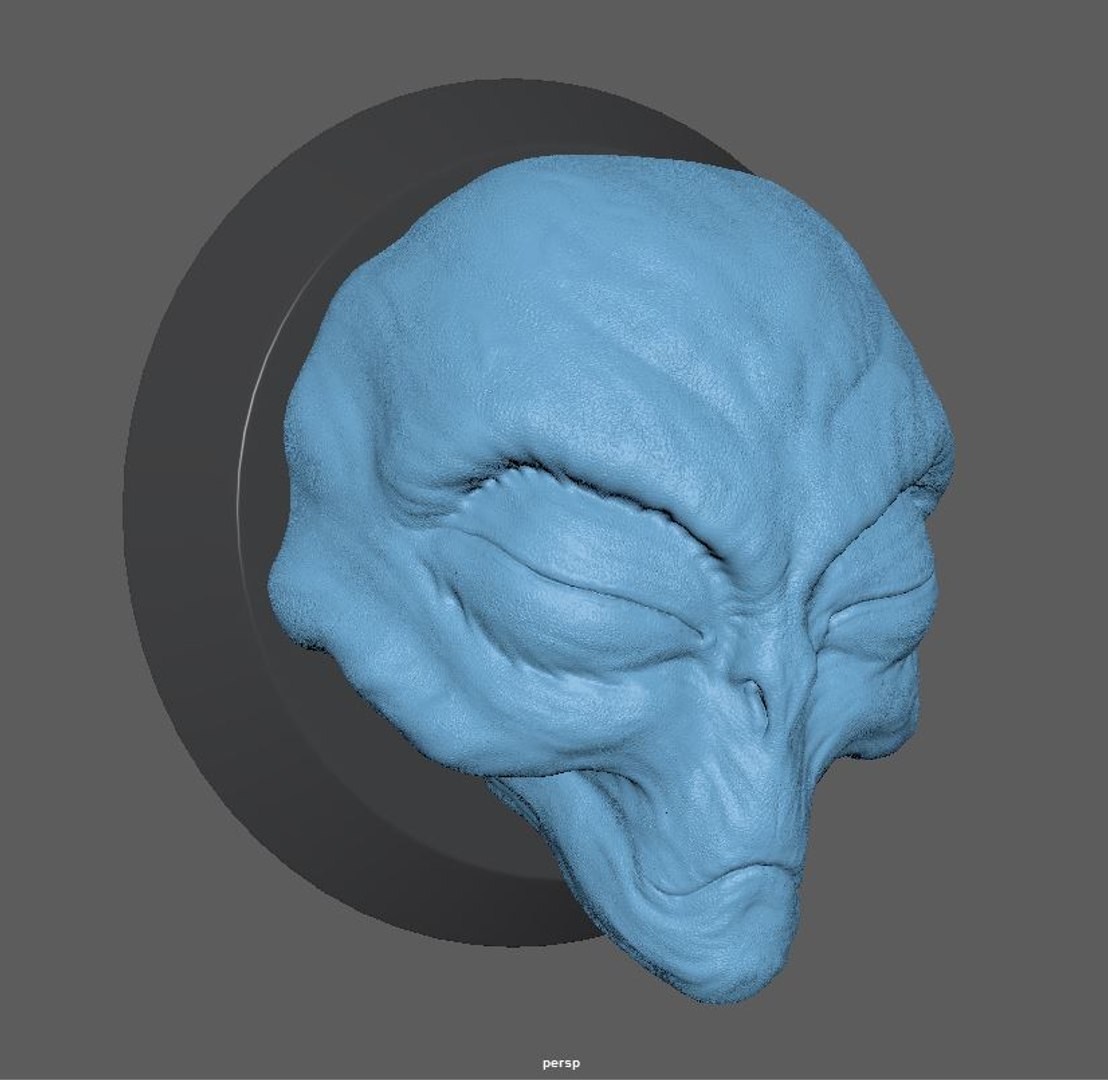 3D Alien Sculpt - TurboSquid 1165300