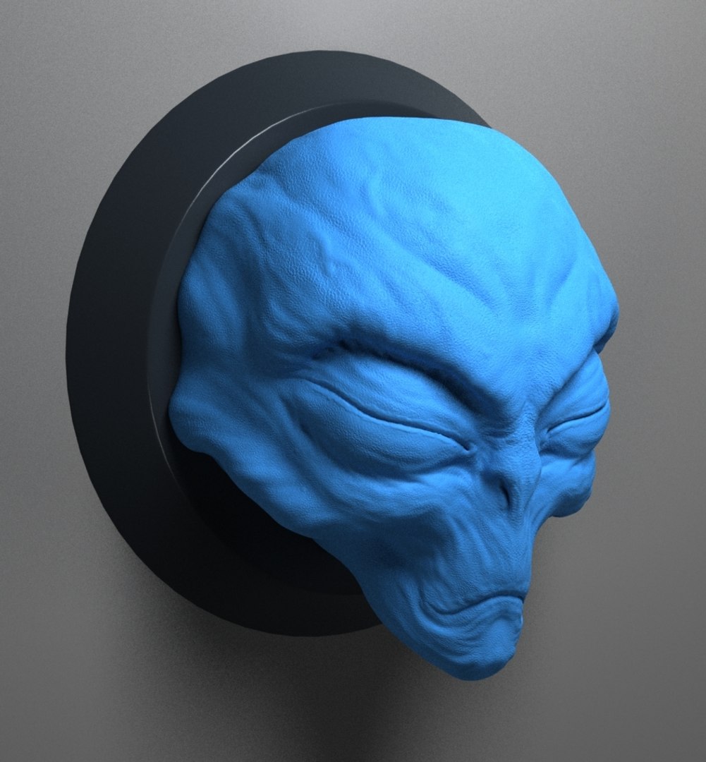 3D Alien Sculpt - TurboSquid 1165300