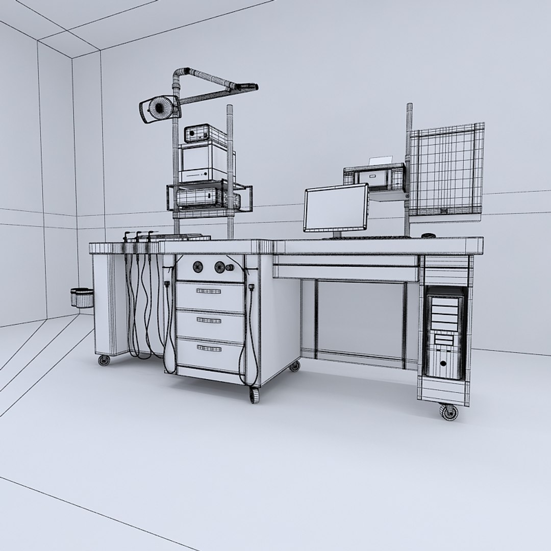 3D hospital hybrid operating room model - TurboSquid 1425525