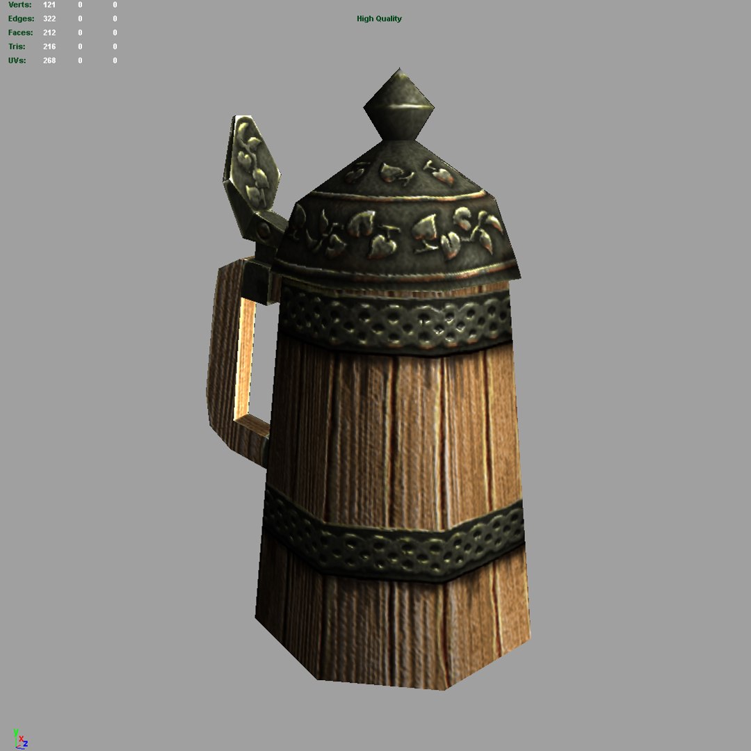 pint games 3d model