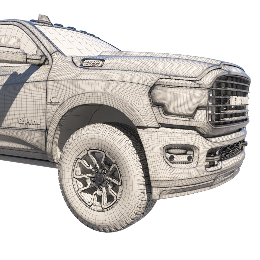 2020 Ram 3D Model - TurboSquid 1569573
