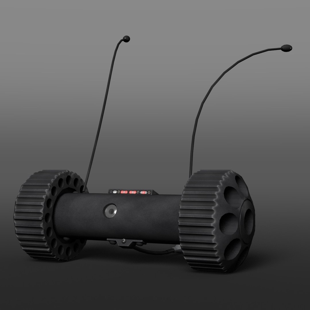 Recon Scout Robot 3d Model