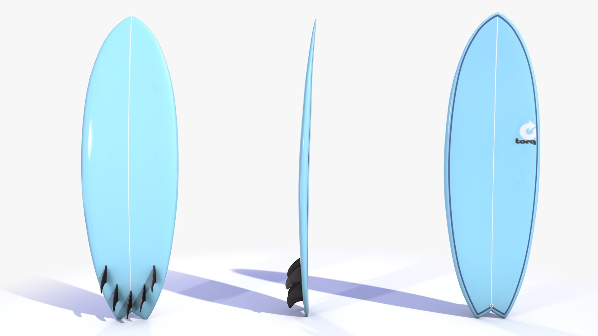 3D Surfboard Model - TurboSquid 1757012