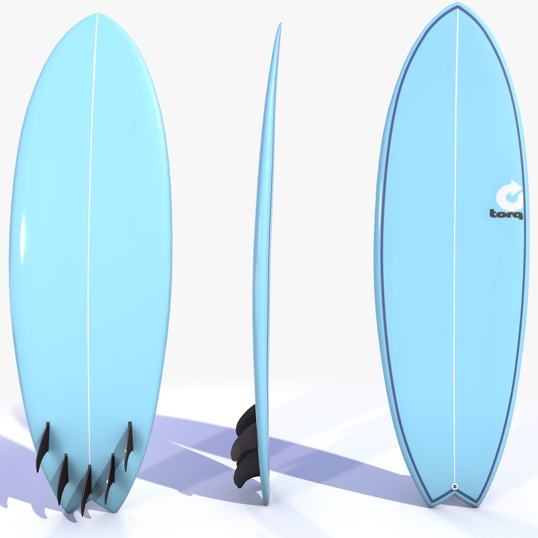 3D Surfboard Model - TurboSquid 1757012