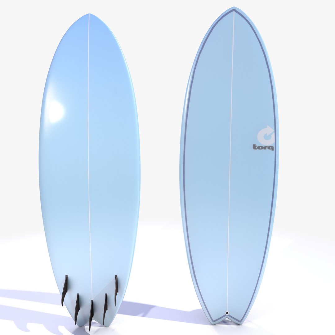 3D Surfboard Model - TurboSquid 1757012