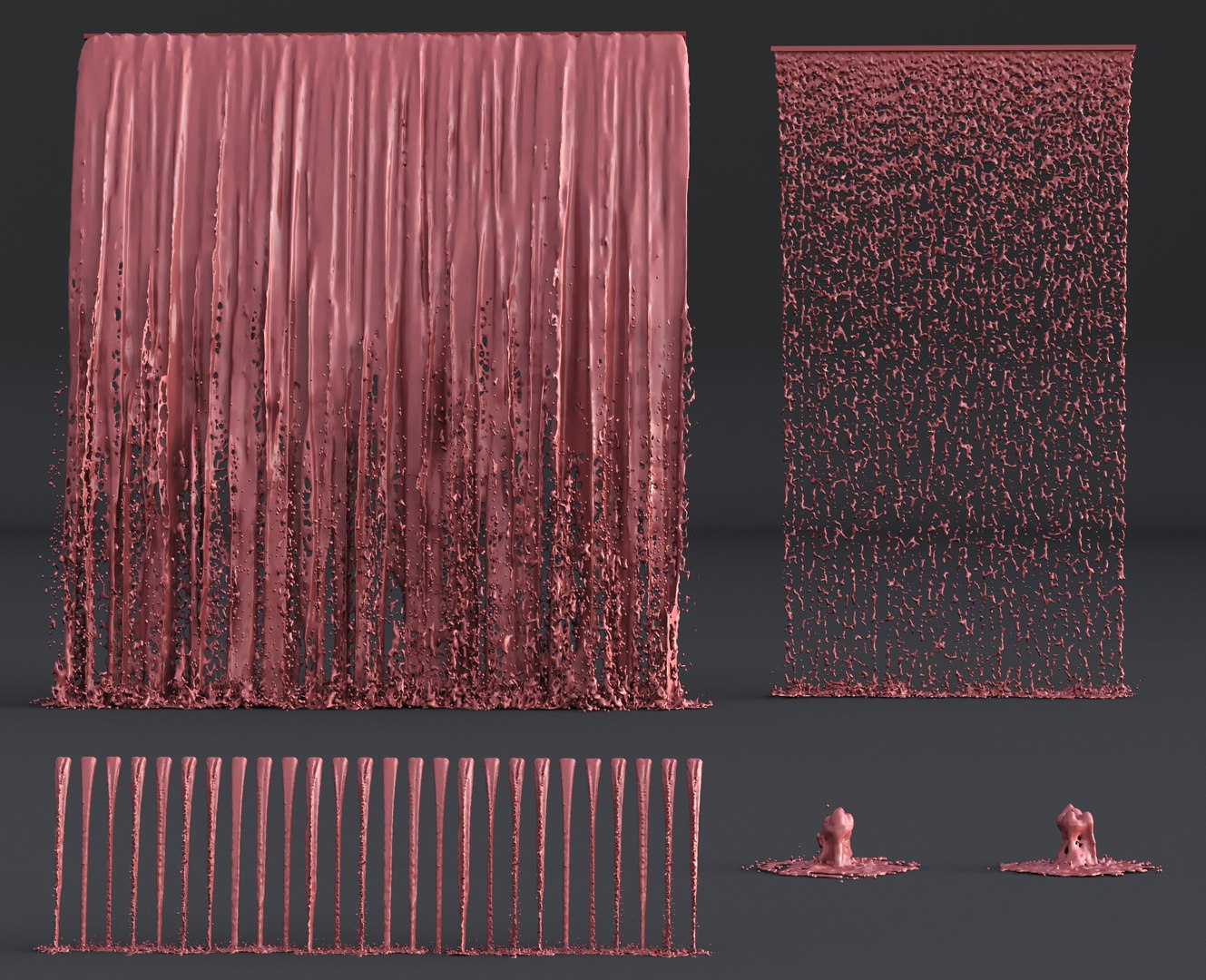 3D Water Collection 3 Model - TurboSquid 1992362