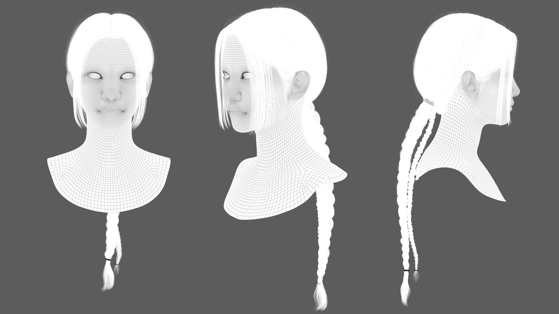 3D Realistic Hair Xgen - TurboSquid 2103966
