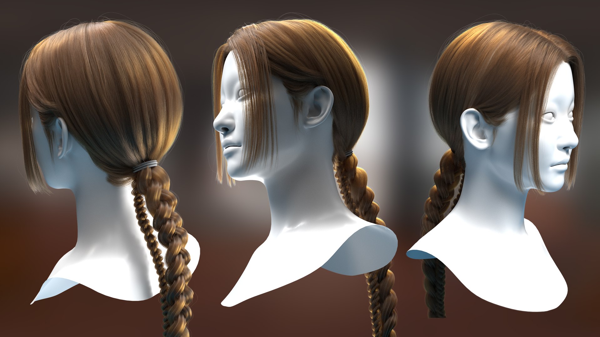 3D Realistic Hair Xgen - TurboSquid 2103966