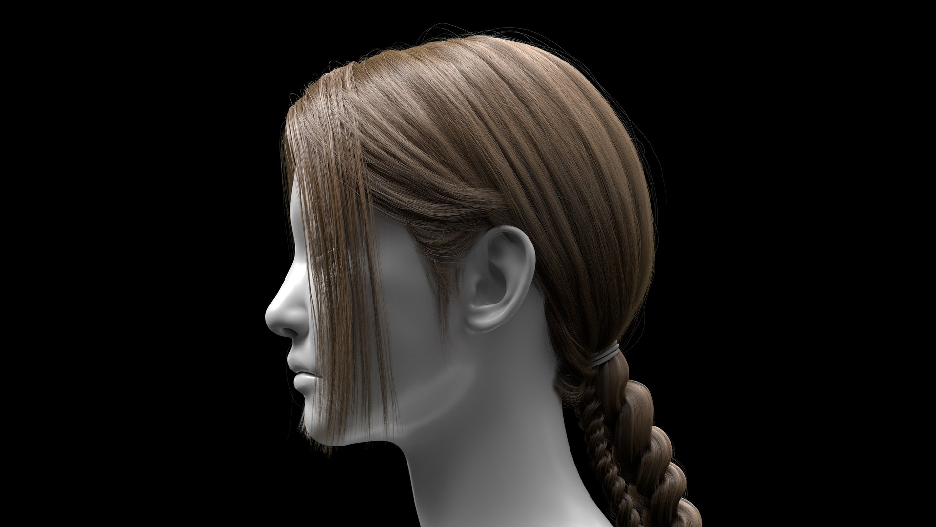 3D Realistic Hair Xgen - TurboSquid 2103966