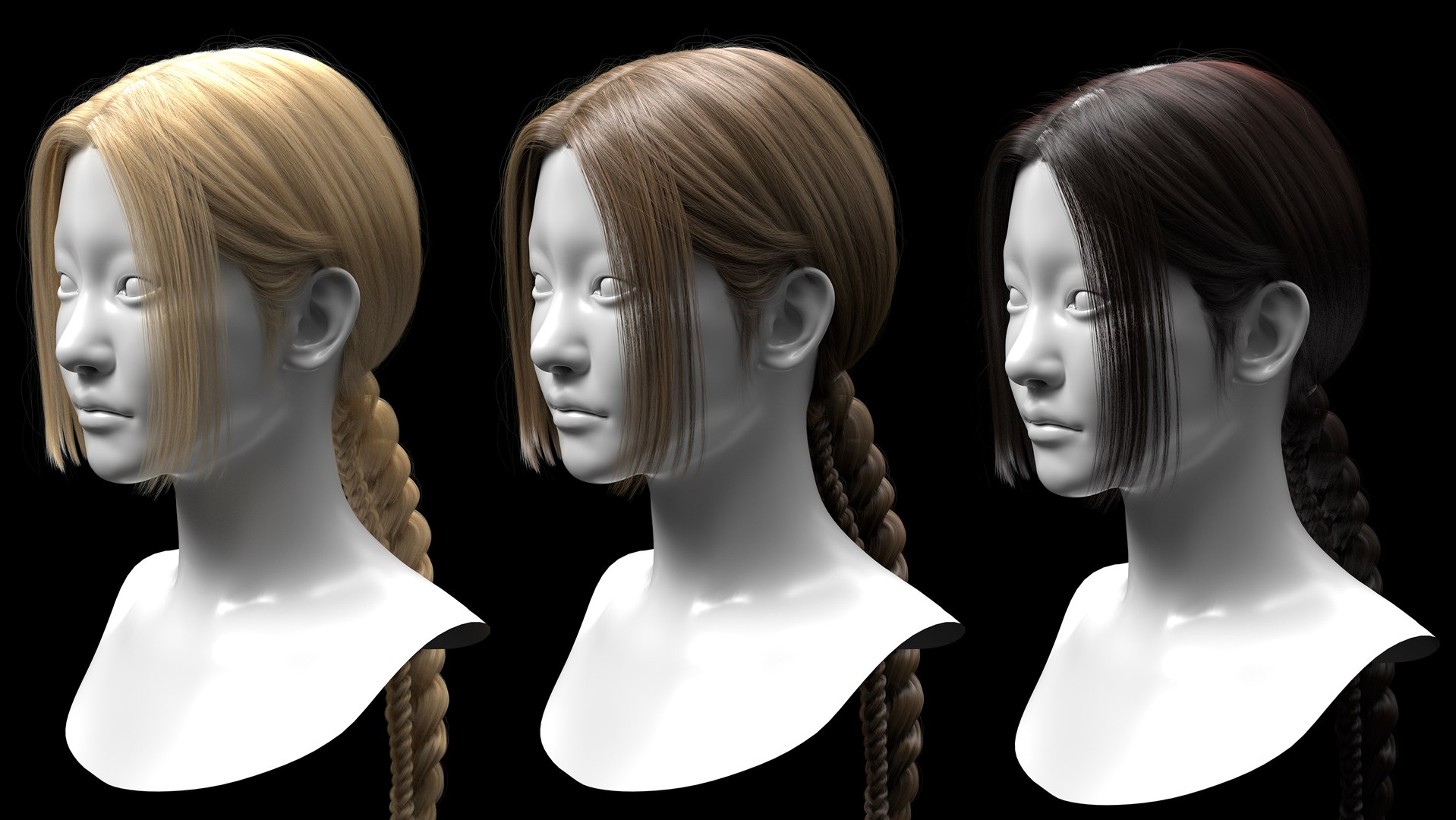 3D Realistic Hair Xgen - TurboSquid 2103966