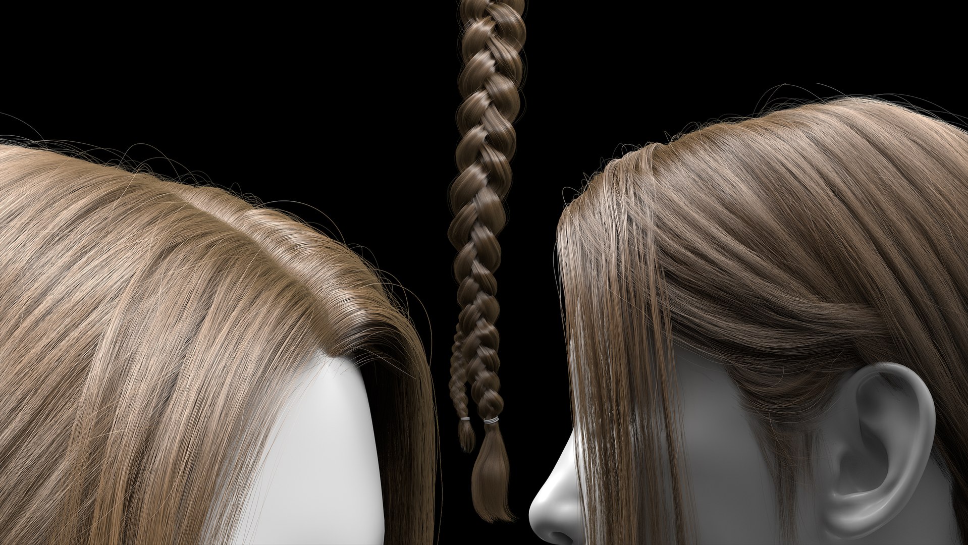 3D Realistic Hair Xgen - TurboSquid 2103966