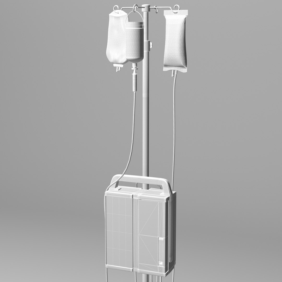 3D Model Infusion Pump 4K - TurboSquid 2240950