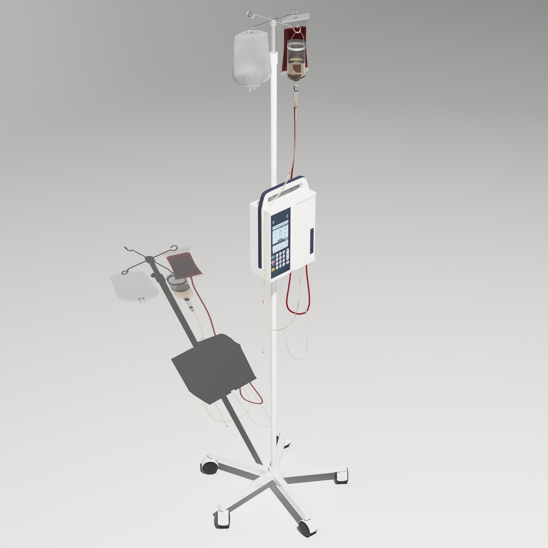 3D Model Infusion Pump 4K - TurboSquid 2240950
