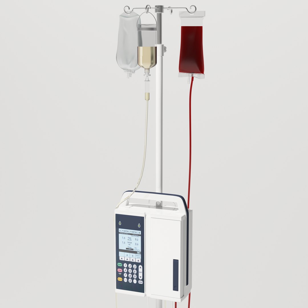 3D Model Infusion Pump 4K - TurboSquid 2240950