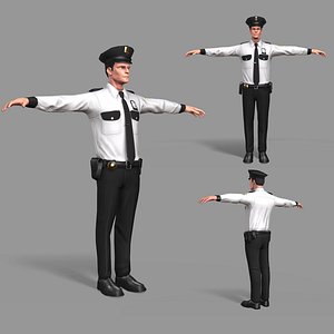 British Policeman 3D Models for Download | TurboSquid