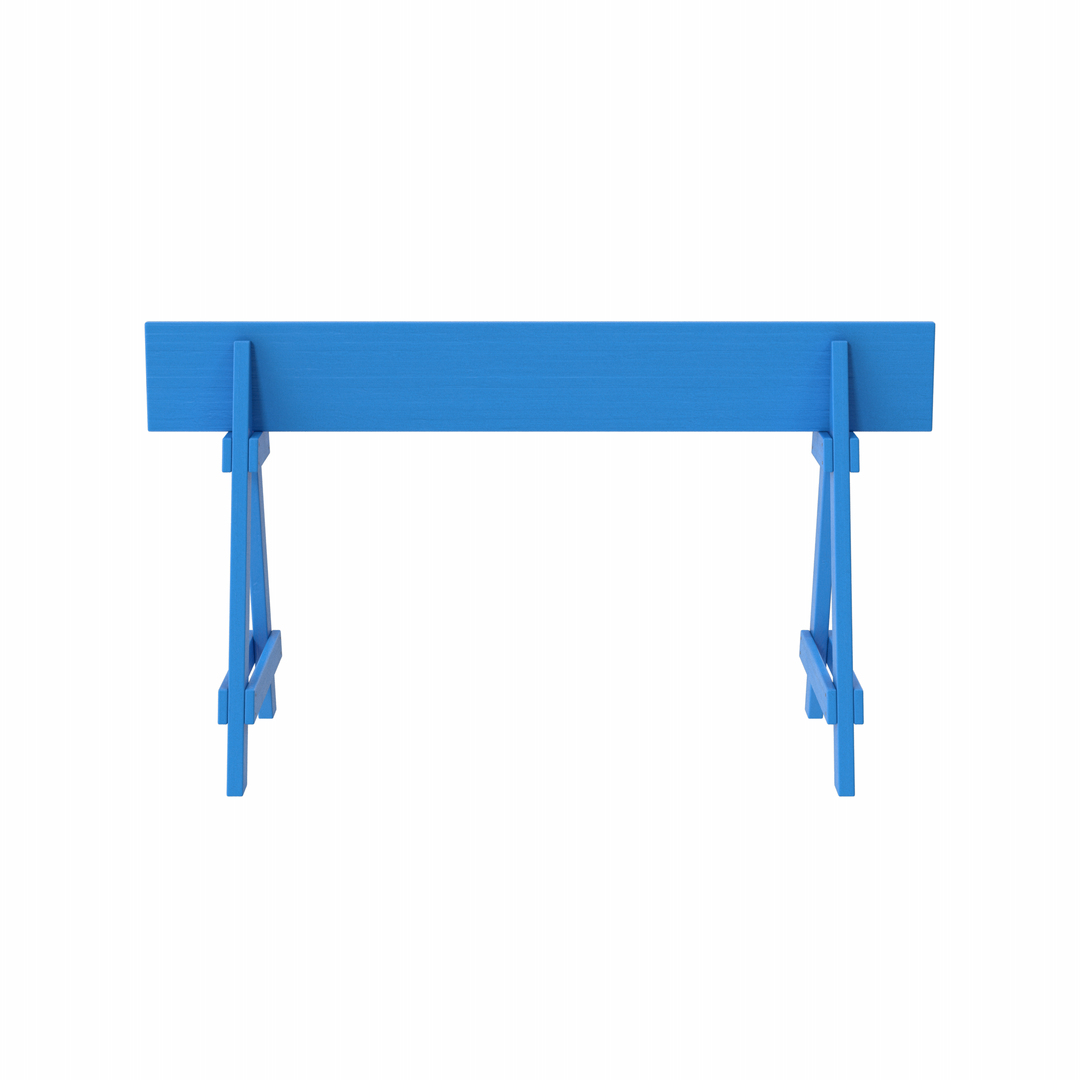 Blue Road Barrier Model - TurboSquid 2006349
