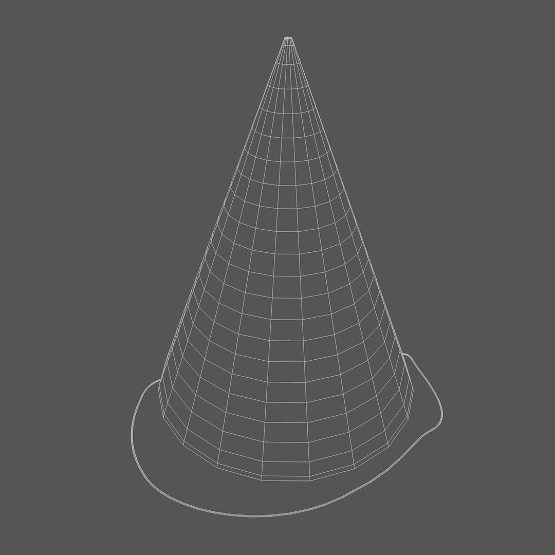 3d Model Of Party Hat