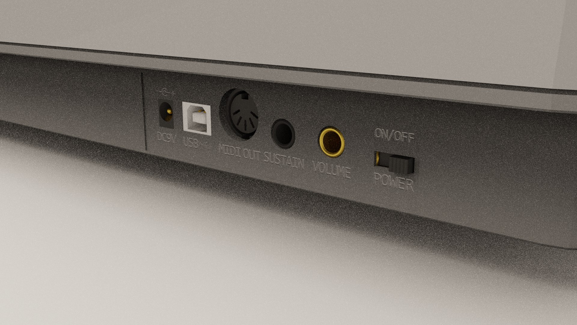 M-audio 88 Key Midi 3D - TurboSquid 1150776