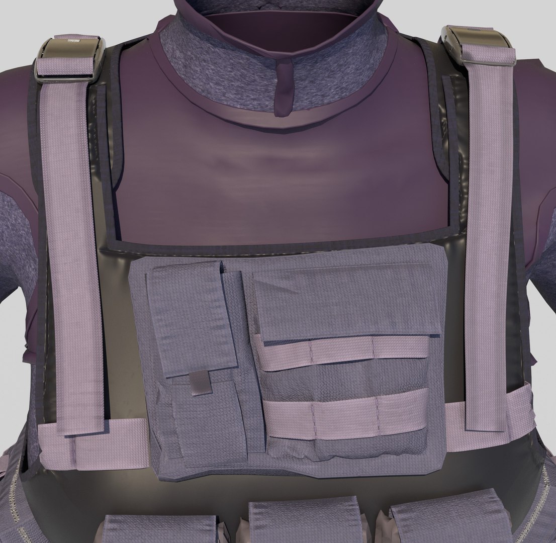 3D Military Outfit 3D Model - TurboSquid 2255284