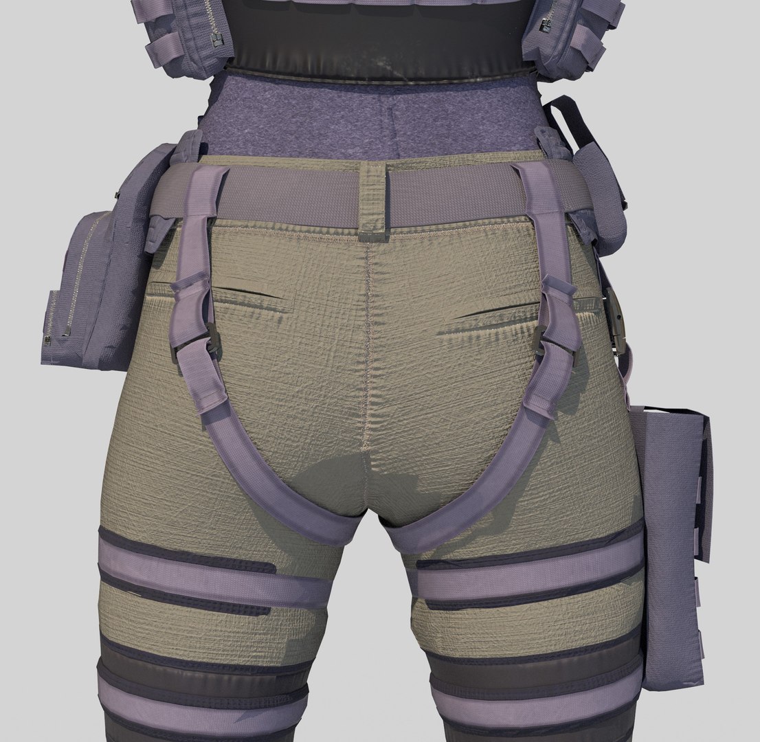 3D Military Outfit 3D Model - TurboSquid 2255284