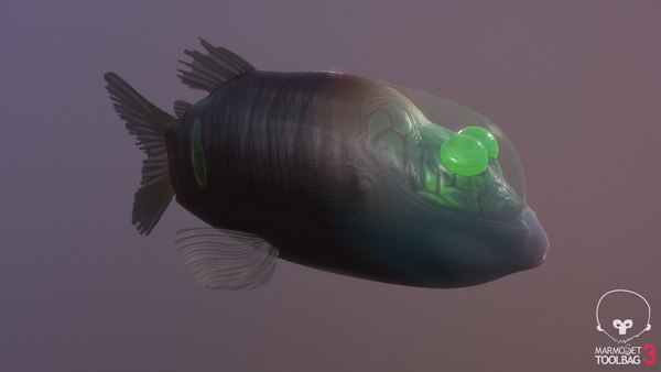 3D deep sea fish model - TurboSquid 1467566