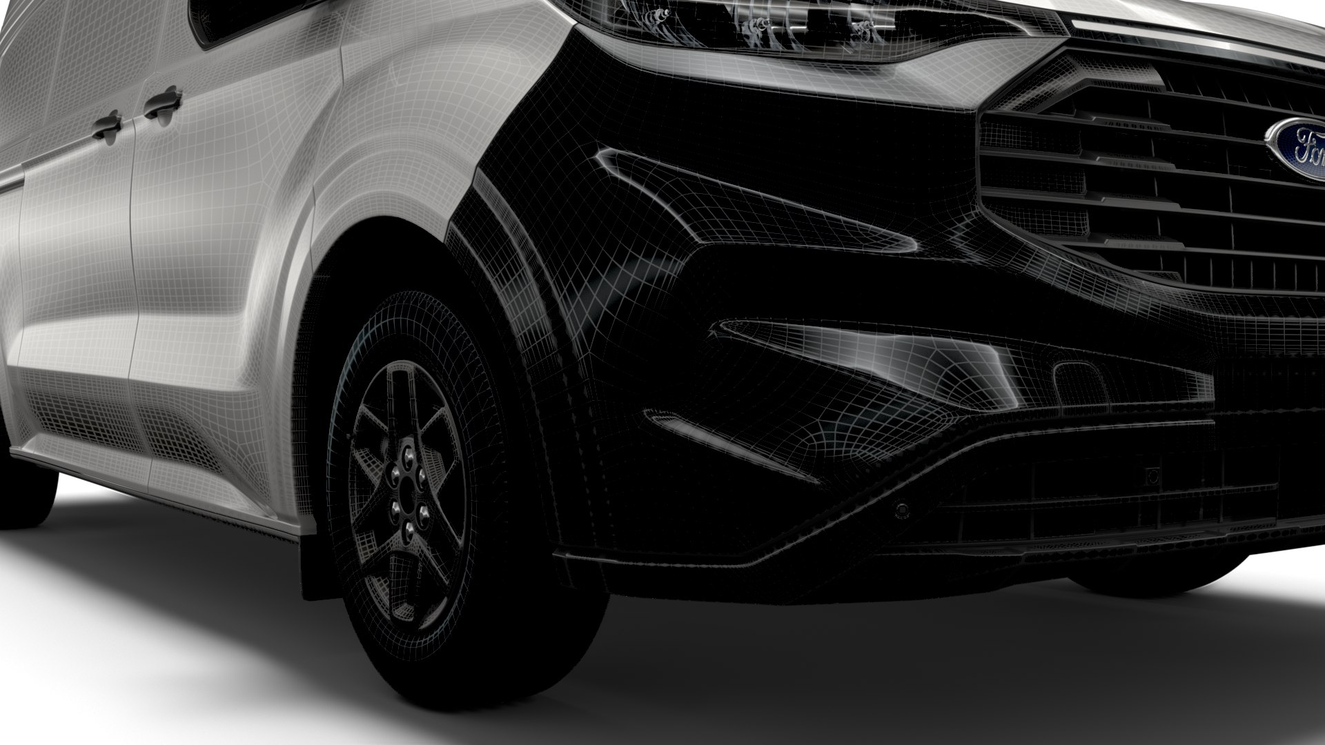 3D Ford Transit Custom L2H2 2023 - TurboSquid 1997143