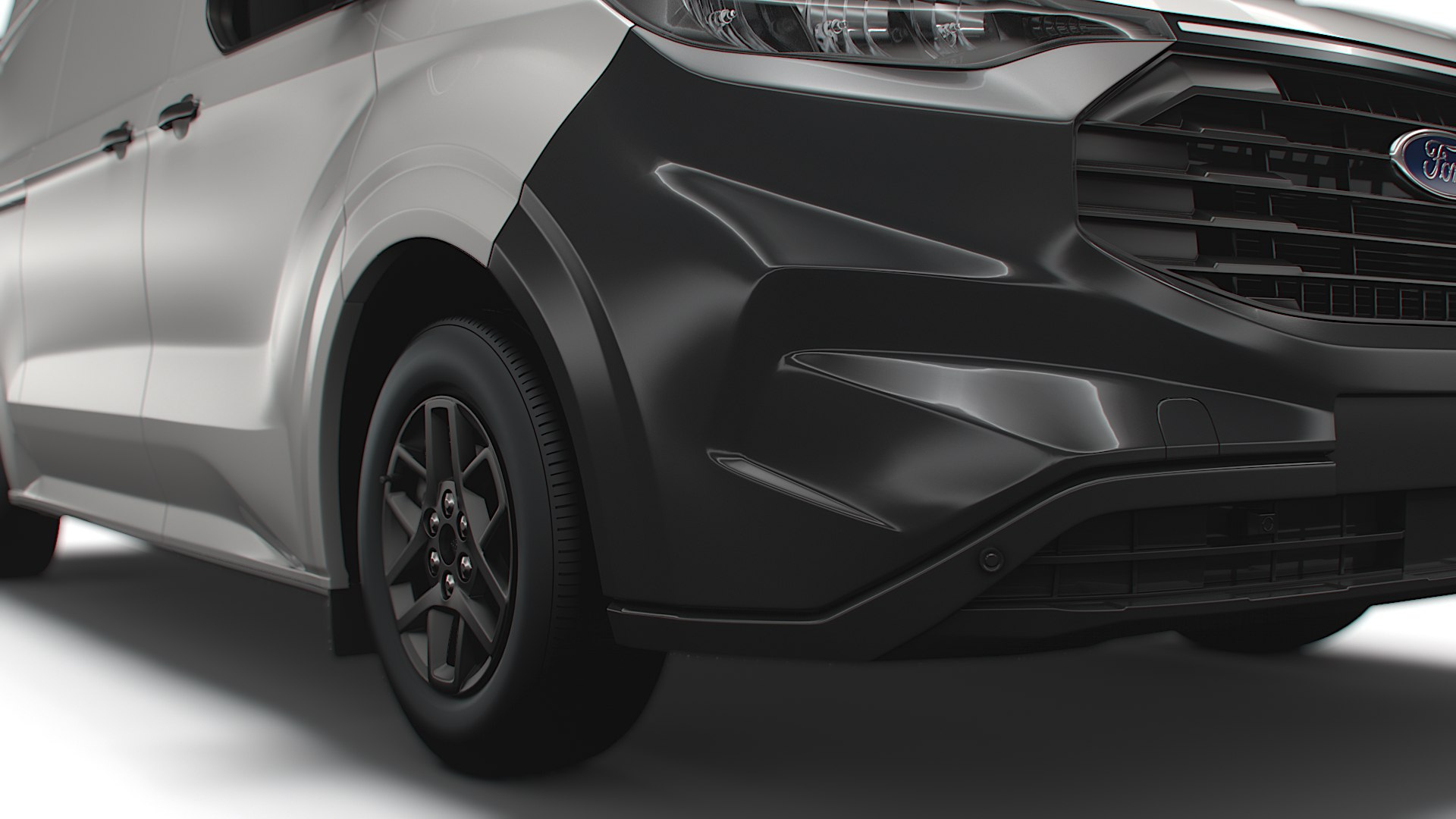 3D Ford Transit Custom L2H2 2023 - TurboSquid 1997143