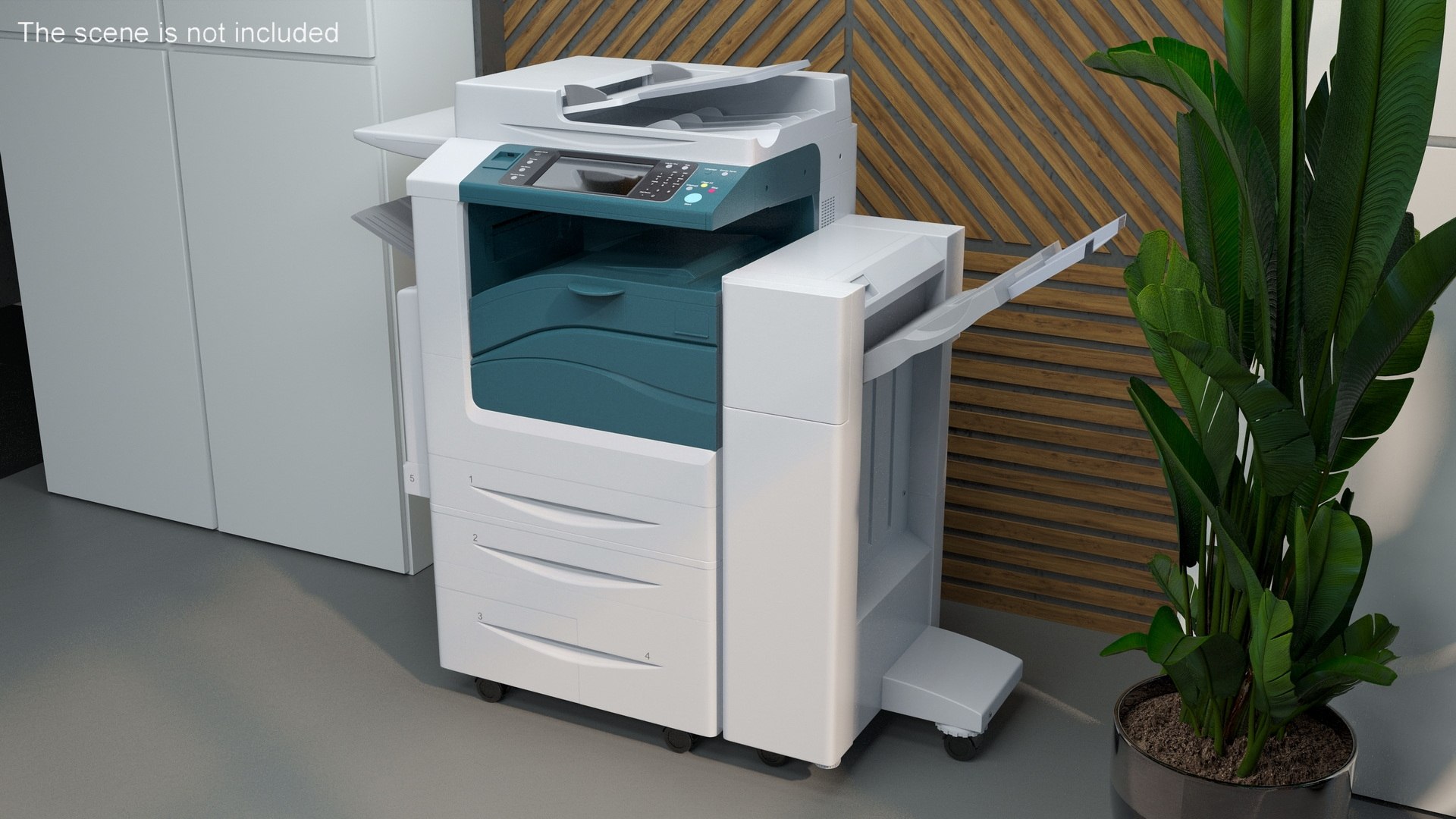 Office Multifunction Printer And Copy Machine Model - TurboSquid 2319459