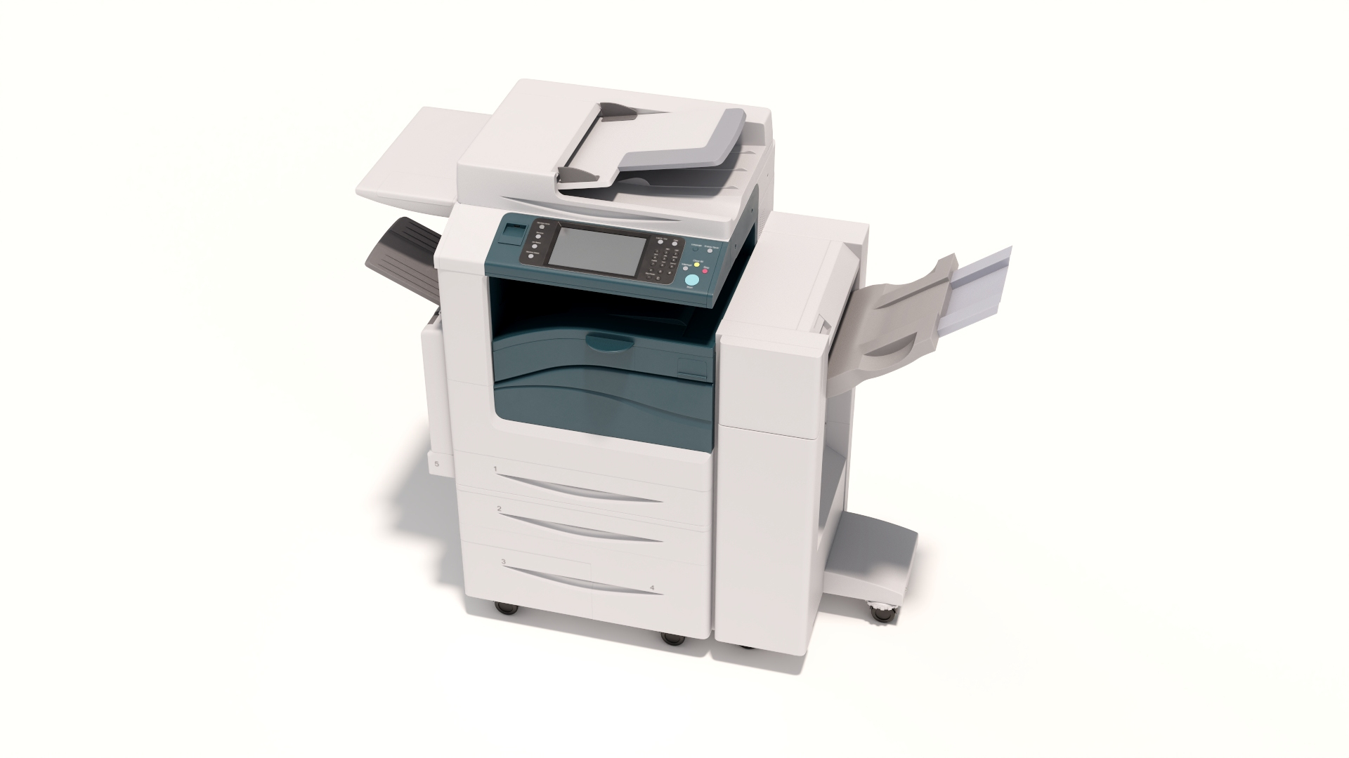Office Multifunction Printer And Copy Machine Model - TurboSquid 2319459