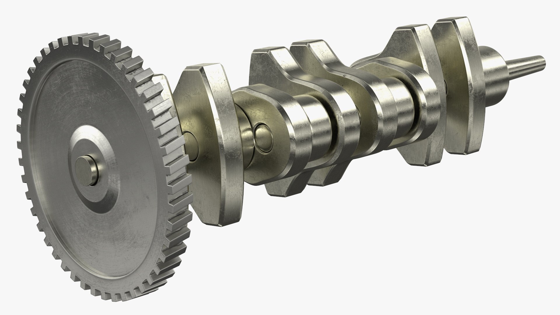 Engine Crankshaft 3D Model - TurboSquid 2323052
