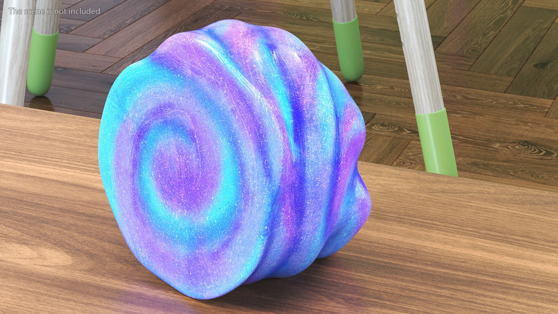 3D Blue Purple Toy Slimes - TurboSquid 2113750