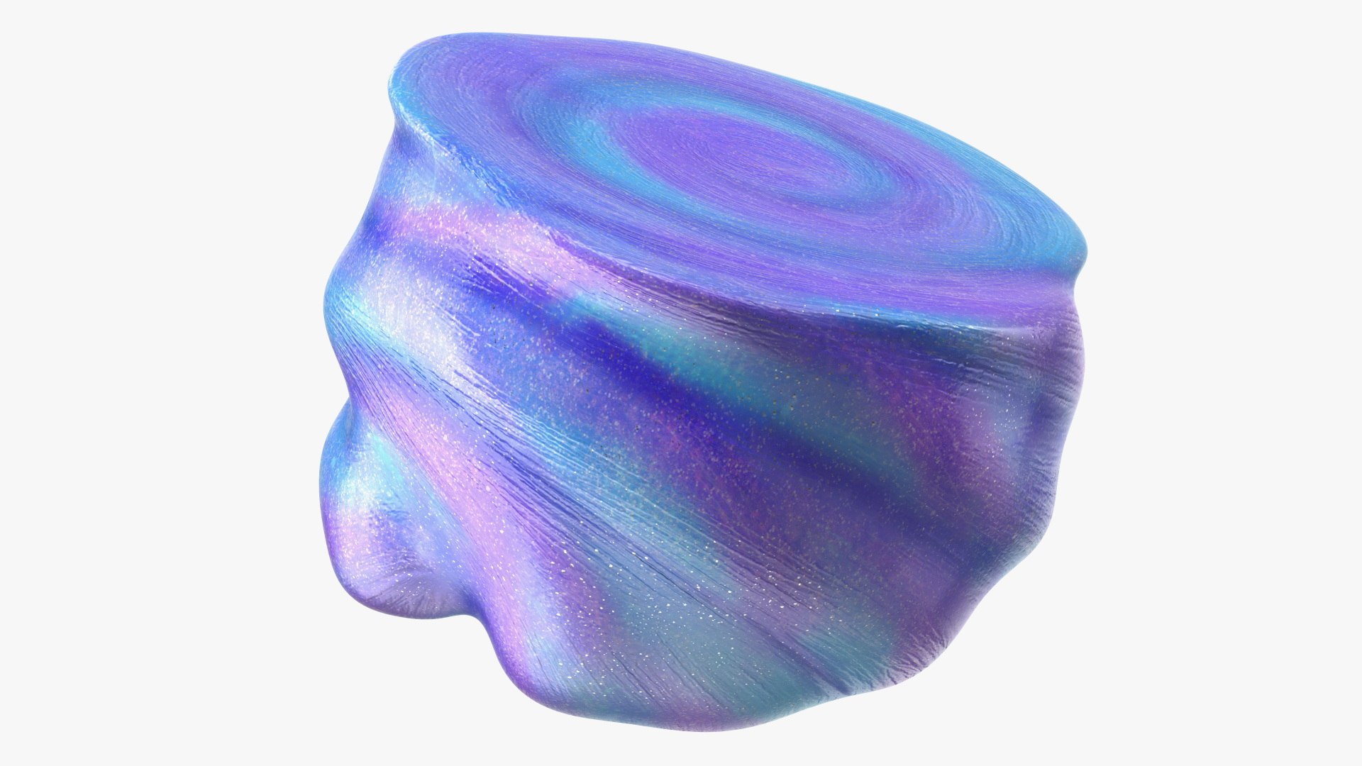 3D Blue Purple Toy Slimes - TurboSquid 2113750