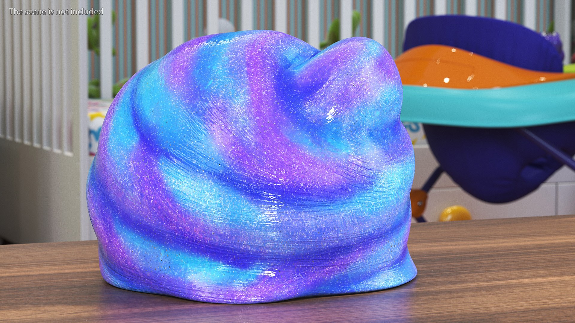 3D Blue Purple Toy Slimes - TurboSquid 2113750