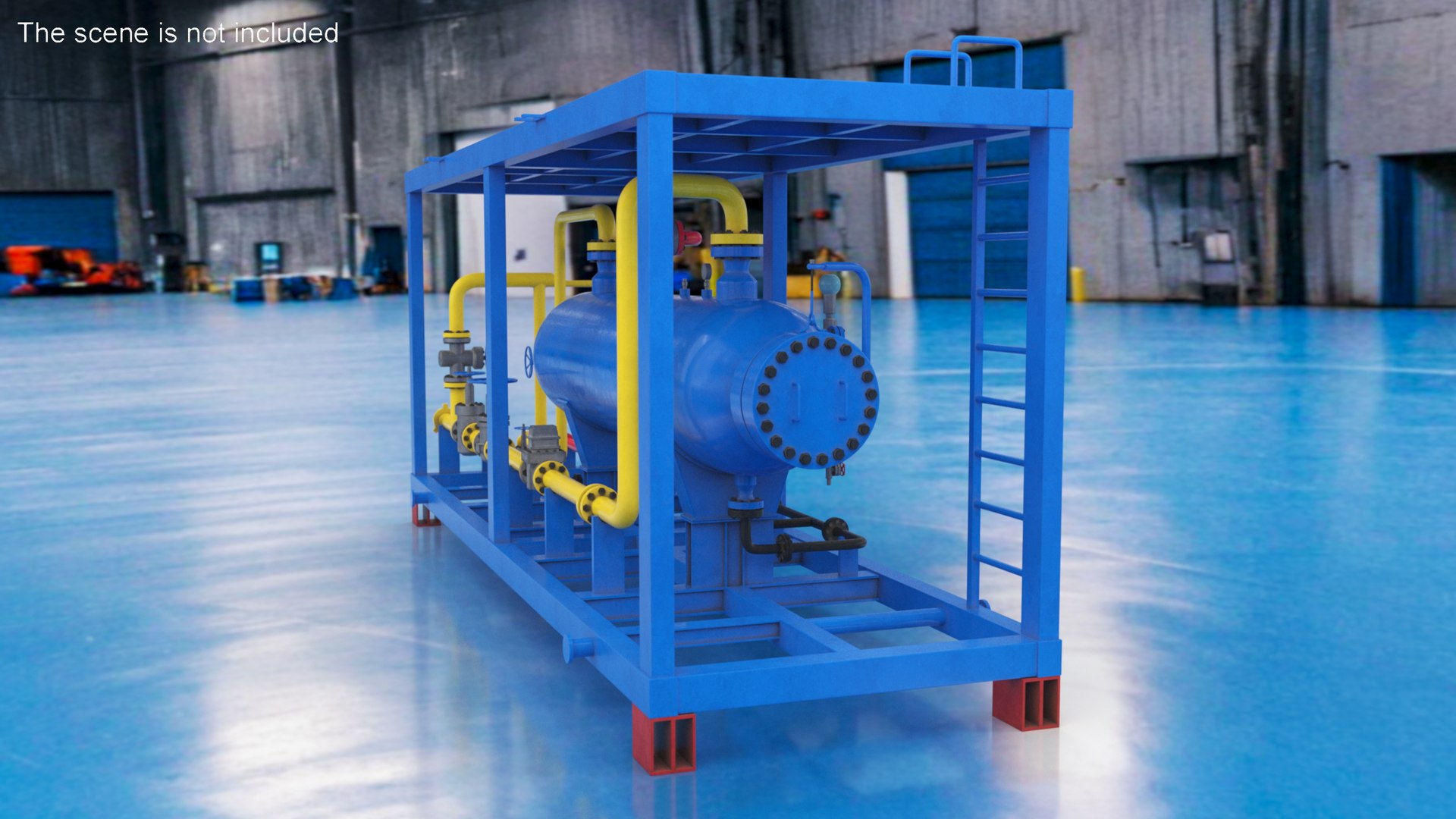 3D Well Test Separator - TurboSquid 2202805