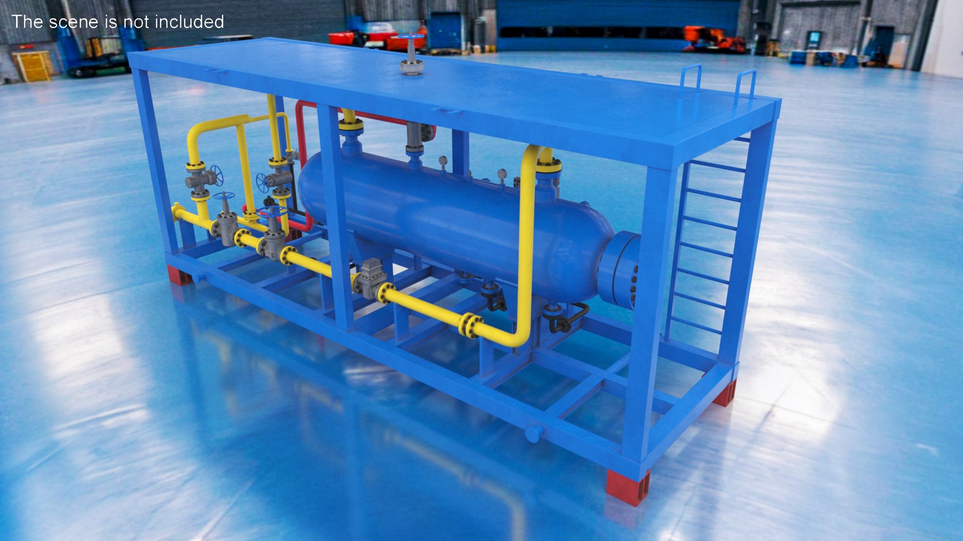 3D Well Test Separator - TurboSquid 2202805