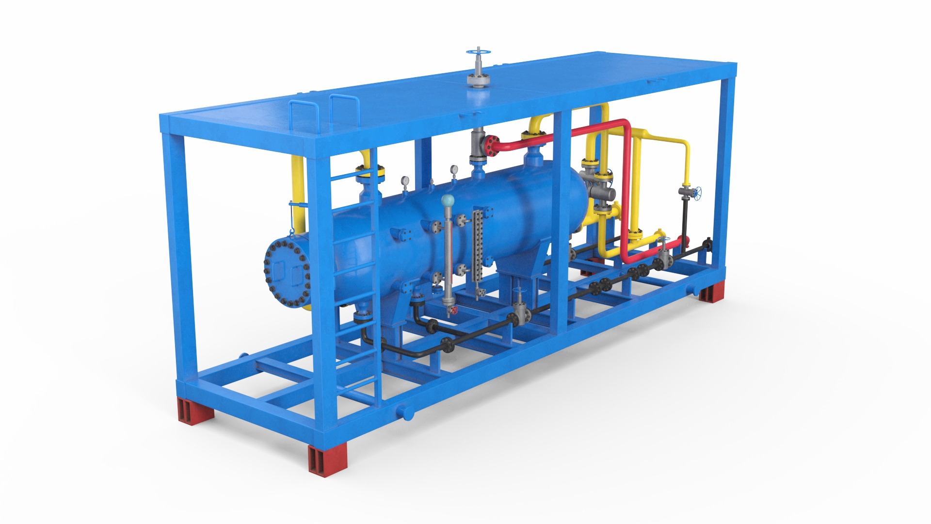 3D Well Test Separator - TurboSquid 2202805