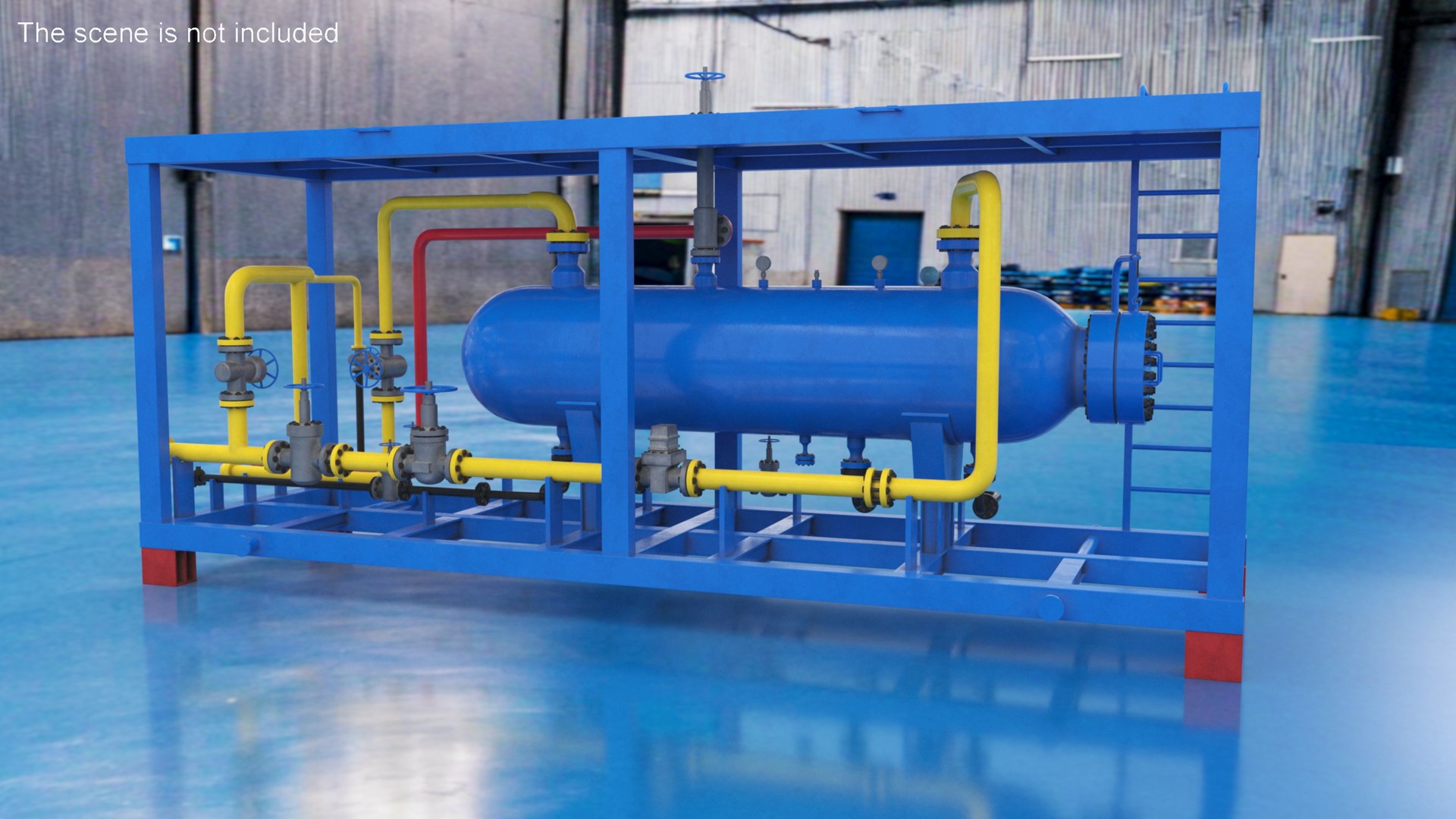 3D Well Test Separator - TurboSquid 2202805