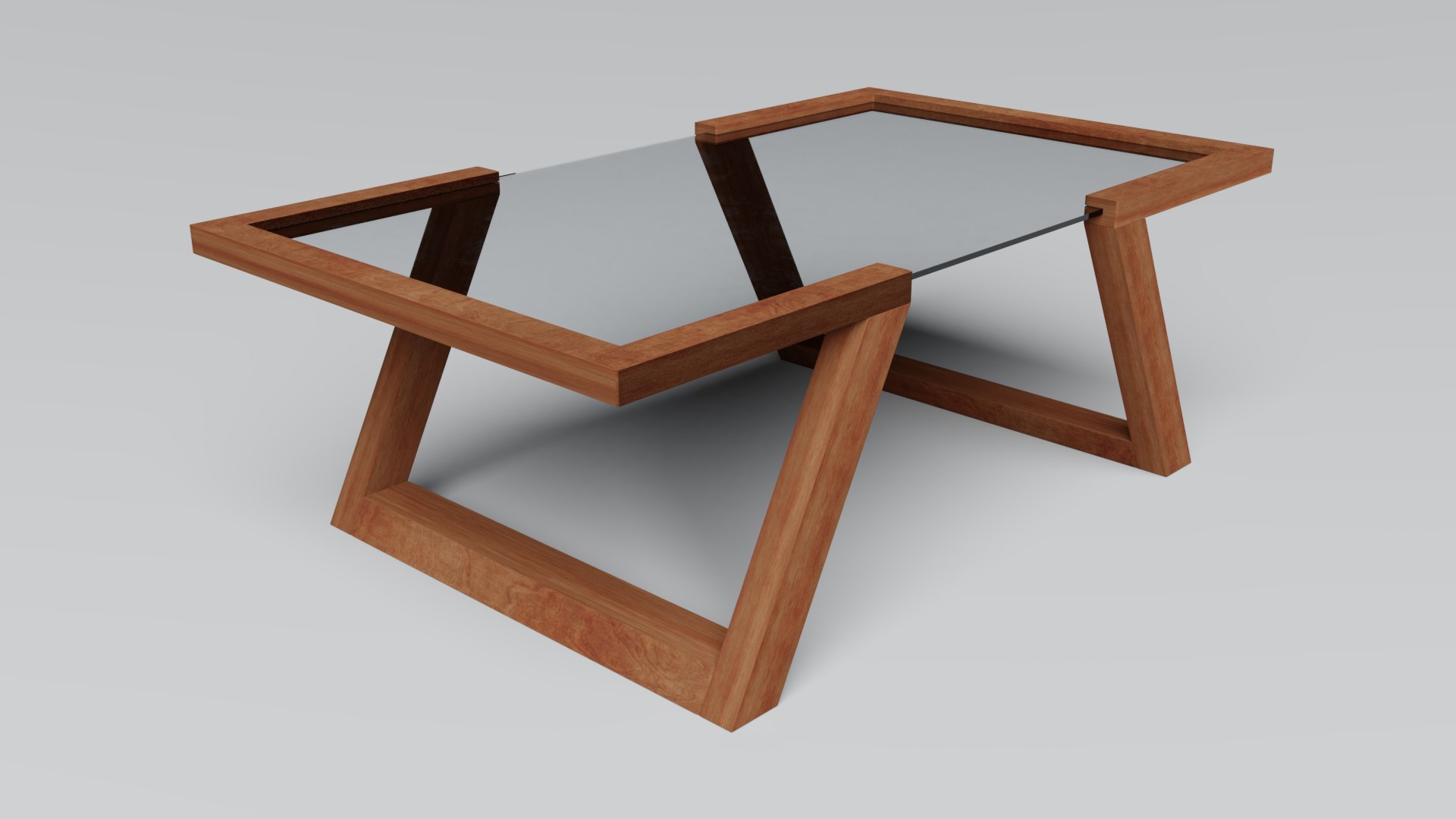 Glass table 3D model - TurboSquid 1371444