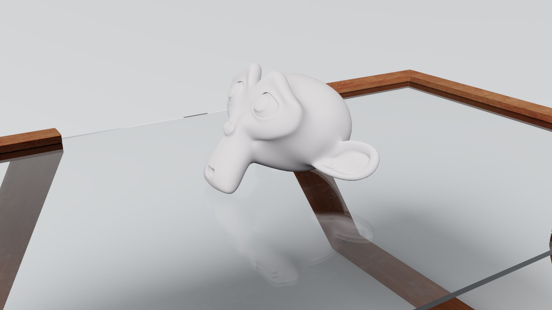 Glass table 3D model - TurboSquid 1371444