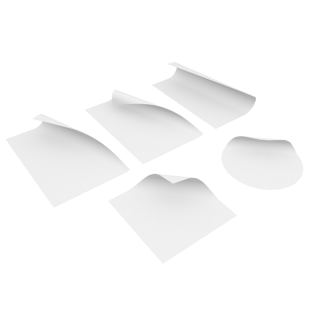 3d Model Of Paper
